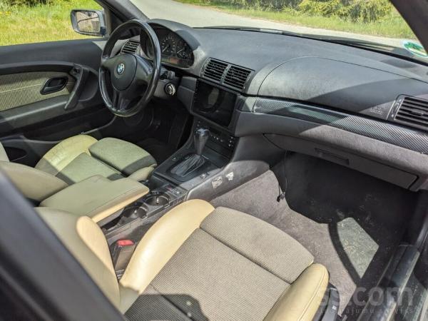 Black BMW 318 2002 in Cesis, with an engine capacity of 2.00 L and mileage of 173 thousand km for 2500 €, photo 8 on AUTOMOTO.COM.LV
