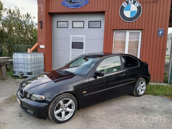 Melns BMW 318 2002 Cēsis, ar dzinēja tilpumu 1.80 L un nobraukumu 173 tūkst. km par 2950 €, foto 3 vietnē AUTOMOTO.COM.LV