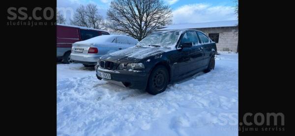 Melns BMW 318 2003 Rīga, ar dzinēja tilpumu 2.00 L un nobraukumu 222 tūkst. km par 1300 €, foto 2 vietnē AUTOMOTO.COM.LV