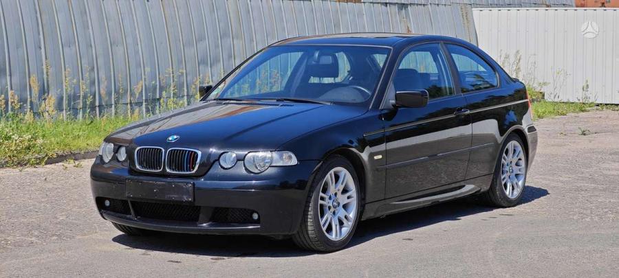 Melns BMW 318 2004 Utena, ar dzinēja tilpumu 1.80 L un nobraukumu 217 tūkst. km par 2850 €, foto 1 vietnē AUTOMOTO.COM.LV