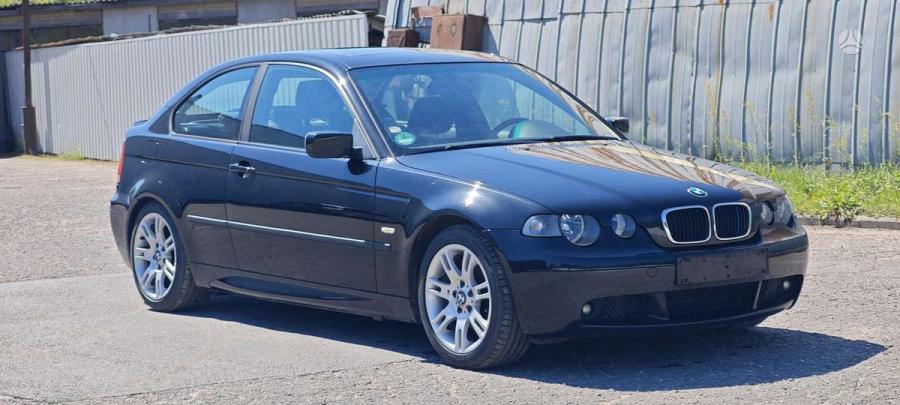 Melns BMW 318 2004 Utena, ar dzinēja tilpumu 1.80 L un nobraukumu 217 tūkst. km par 2850 €, foto 3 vietnē AUTOMOTO.COM.LV