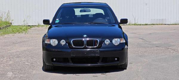 Black BMW 318 2004 in Utena, with an engine capacity of 1.80 L and mileage of 217 thousand km for 2850 €, photo 7 on AUTOMOTO.COM.LV