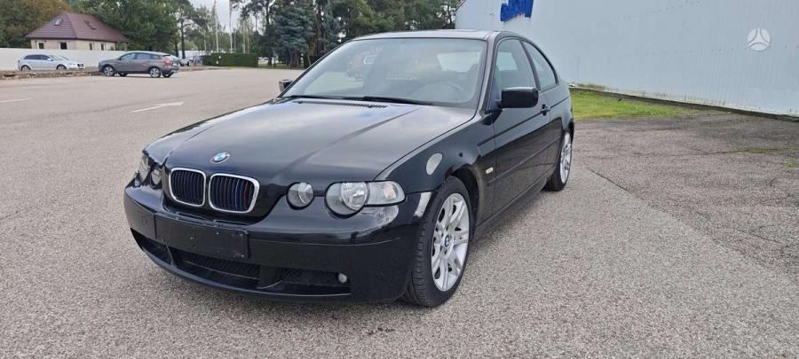 Melns BMW 318 2004 Utena, ar dzinēja tilpumu 1.80 L un nobraukumu 217 tūkst. km par 2650 €, foto 1 vietnē AUTOMOTO.COM.LV