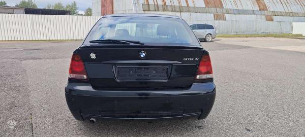 Melns BMW 318 2004 Utena, ar dzinēja tilpumu 1.80 L un nobraukumu 217 tūkst. km par 2650 €, foto 5 vietnē AUTOMOTO.COM.LV