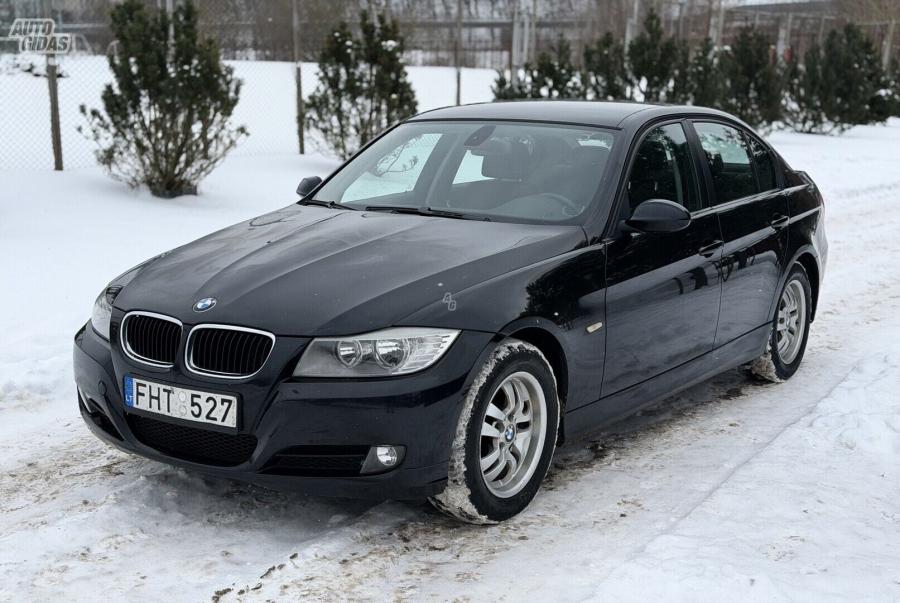 Melns BMW 318 2008 Viļņa, ar dzinēja tilpumu 2.00 L un nobraukumu 180 tūkst. km par 2200 €, foto 1 vietnē AUTOMOTO.COM.LV