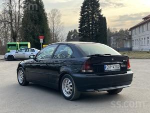Black BMW 318 2003 in Ogre, with an engine capacity of 2.00 L and mileage of 387 thousand km for 1850 €, photo 3 on AUTOMOTO.COM.LV