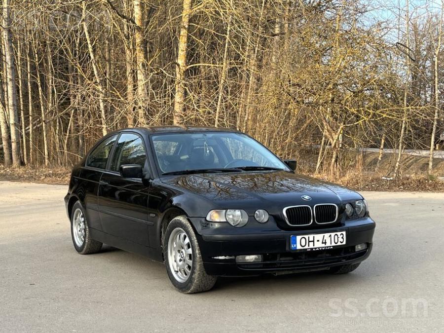 Черный БМВ 318 2003 в Огре, объемом двигателя 2.00 л и пробегом 387 тыс. км за 1750 €, фото 3 на AUTOMOTO.COM.LV