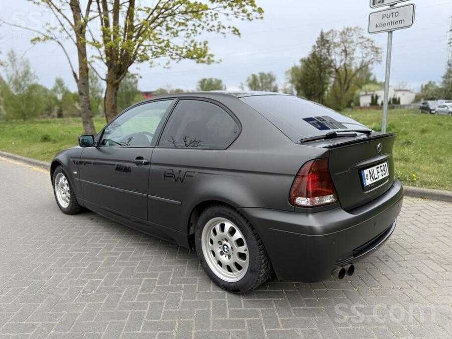 Melns BMW 318 2004 Rīga, ar dzinēja tilpumu 3.00 L un nobraukumu 230 tūkst. km par 7500 €, foto 5 vietnē AUTOMOTO.COM.LV