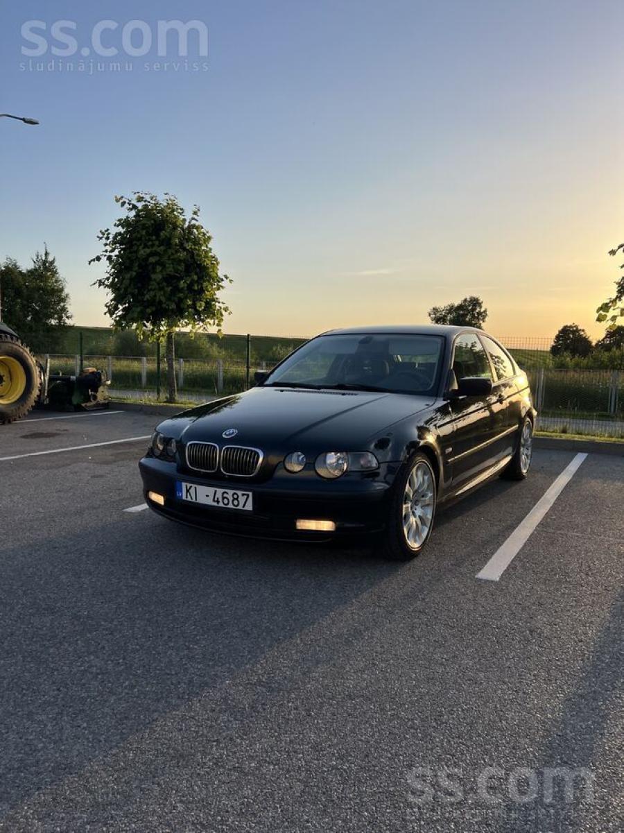Melns BMW 318 2004 Rīga, ar dzinēja tilpumu 2.00 L un nobraukumu 428 tūkst. km par 1690 €, foto 1 vietnē AUTOMOTO.COM.LV