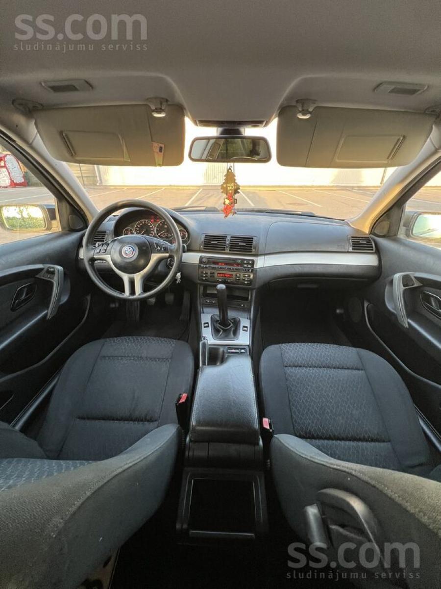 Melns BMW 318 2004 Rīga, ar dzinēja tilpumu 2.00 L un nobraukumu 428 tūkst. km par 1690 €, foto 6 vietnē AUTOMOTO.COM.LV