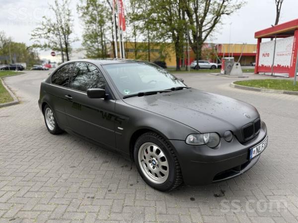 Черный БМВ 318 2004 в Рига, объемом двигателя 3.00 л и пробегом 230 тыс. км за 6999 €, фото 3 на AUTOMOTO.COM.LV