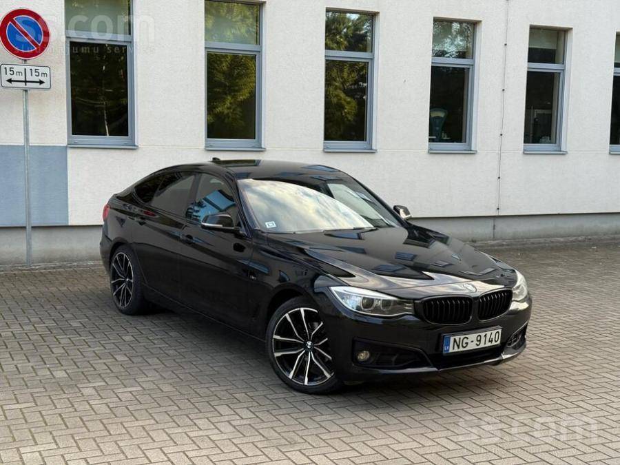 Black BMW 318 2014 in Jelgava, with an engine capacity of 2.00 L and mileage of 245 thousand km for 9900 €, photo 1 on AUTOMOTO.COM.LV