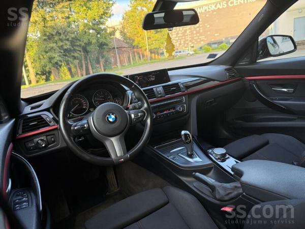 Black BMW 318 2014 in Jelgava, with an engine capacity of 2.00 L and mileage of 245 thousand km for 9900 €, photo 9 on AUTOMOTO.COM.LV