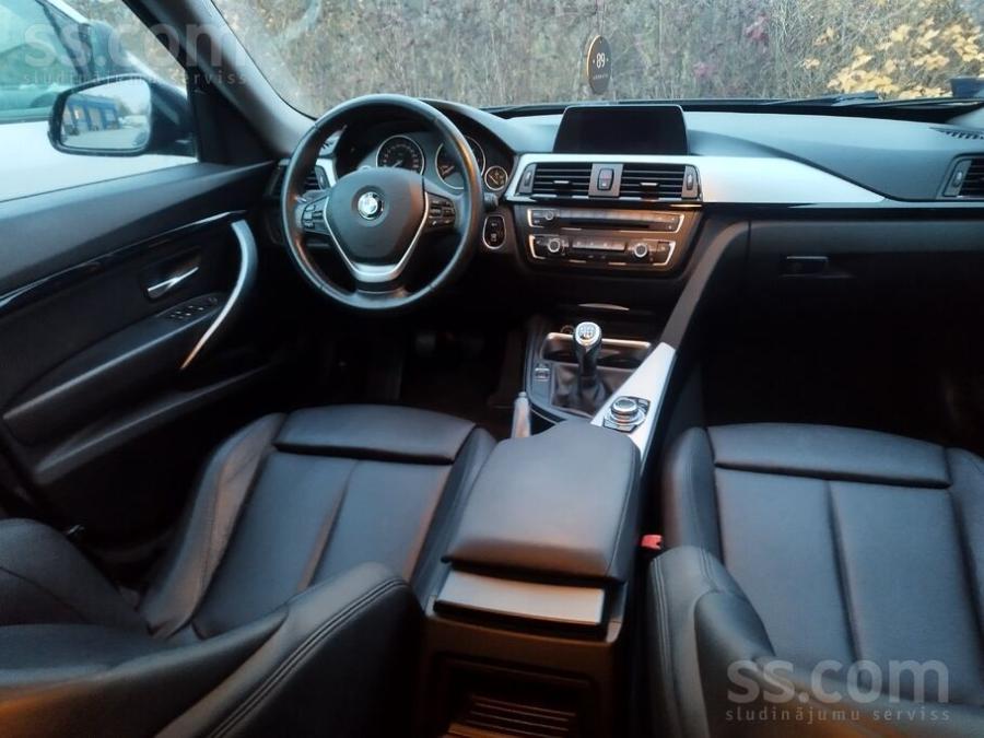 Melns BMW 318 2014 Rīga, ar dzinēja tilpumu 2.00 L un nobraukumu 287 tūkst. km par 9750 €, foto 6 vietnē AUTOMOTO.COM.LV