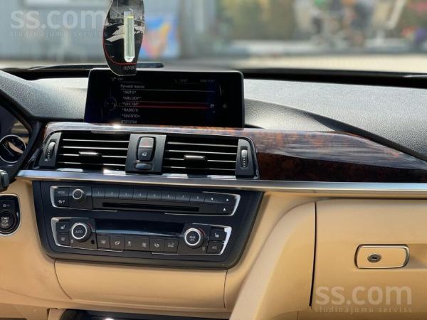 Melns BMW 318 2014 Rīga, ar dzinēja tilpumu 2.00 L un nobraukumu 278 tūkst. km par 11490 €, foto 9 vietnē AUTOMOTO.COM.LV