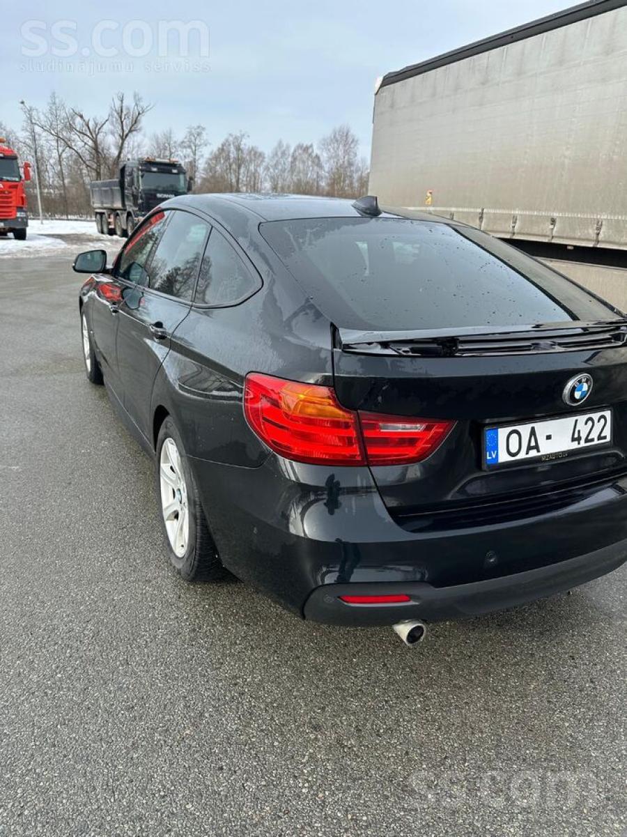 Black BMW 318 2016 in Riga, with an engine capacity of 2.00 L and mileage of 220 thousand km for 11800 €, photo 2 on AUTOMOTO.COM.LV