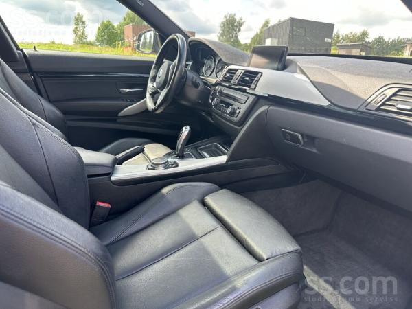 Black BMW 318 2016 in Riga, with an engine capacity of 2.00 L and mileage of 225 thousand km for 10990 €, photo 4 on AUTOMOTO.COM.LV