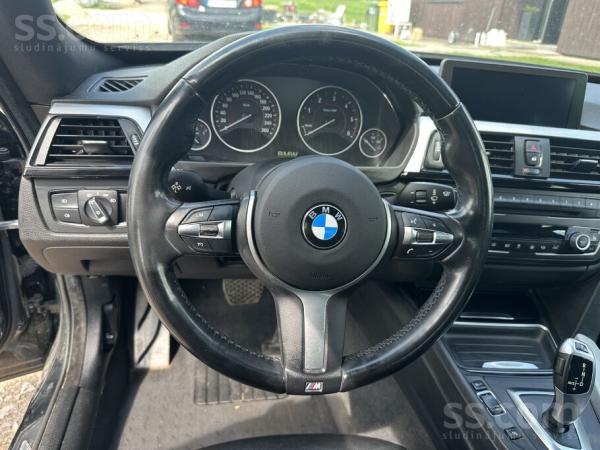 Black BMW 318 2016 in Riga, with an engine capacity of 2.00 L and mileage of 225 thousand km for 10990 €, photo 7 on AUTOMOTO.COM.LV