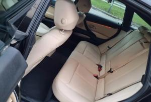 Black BMW 318 2017 in Riga, with an engine capacity of 2.00 L and mileage of 206 thousand km for 14590 €, photo 9 on AUTOMOTO.COM.LV