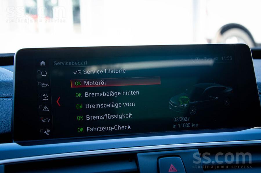Black BMW 318 2018 in Riga, with an engine capacity of 2.00 L and mileage of 117 thousand km for 18000 €, photo 18 on AUTOMOTO.COM.LV