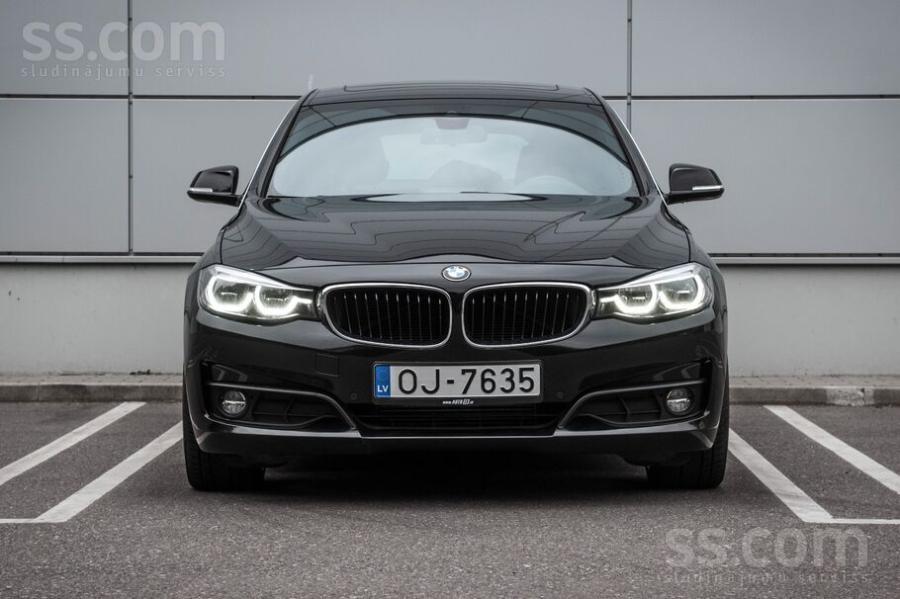 Black BMW 318 2020 in Riga, with an engine capacity of 2.00 L and mileage of 160 thousand km for 16990 €, photo 3 on AUTOMOTO.COM.LV