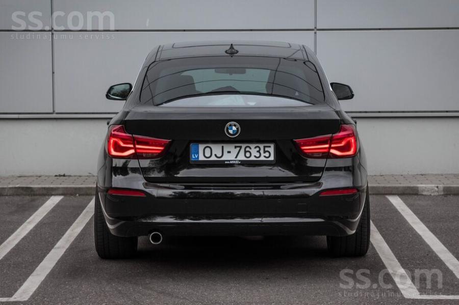 Black BMW 318 2020 in Riga, with an engine capacity of 2.00 L and mileage of 160 thousand km for 16990 €, photo 6 on AUTOMOTO.COM.LV