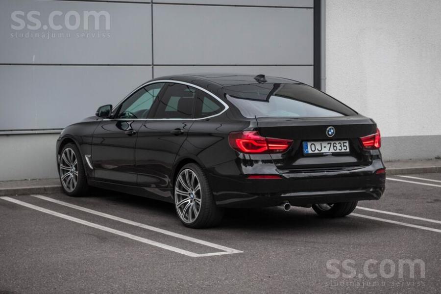 Black BMW 318 2020 in Riga, with an engine capacity of 2.00 L and mileage of 160 thousand km for 16990 €, photo 7 on AUTOMOTO.COM.LV