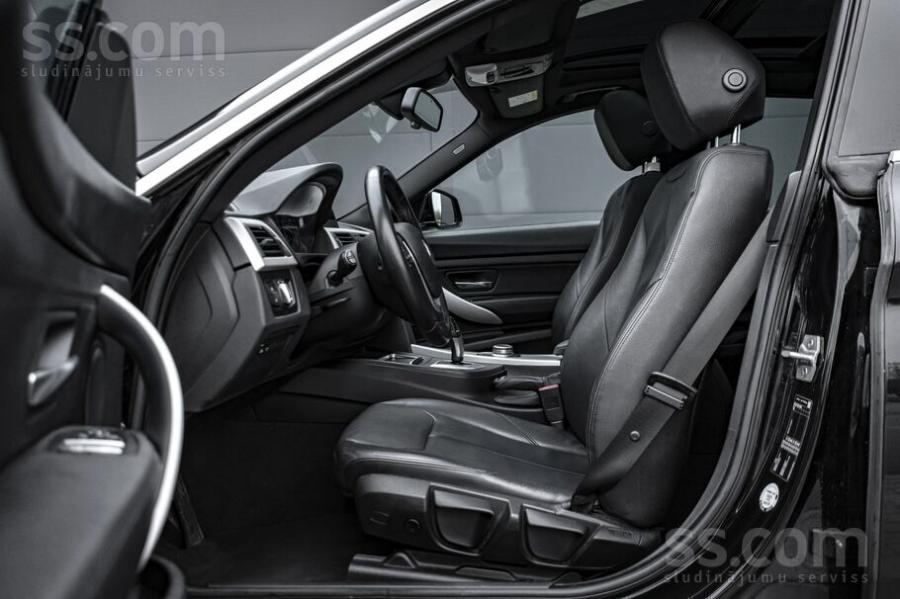 Black BMW 318 2020 in Riga, with an engine capacity of 2.00 L and mileage of 160 thousand km for 16990 €, photo 9 on AUTOMOTO.COM.LV