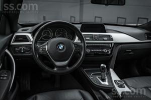 Black BMW 318 2020 in Riga, with an engine capacity of 2.00 L and mileage of 160 thousand km for 16990 €, photo 17 on AUTOMOTO.COM.LV