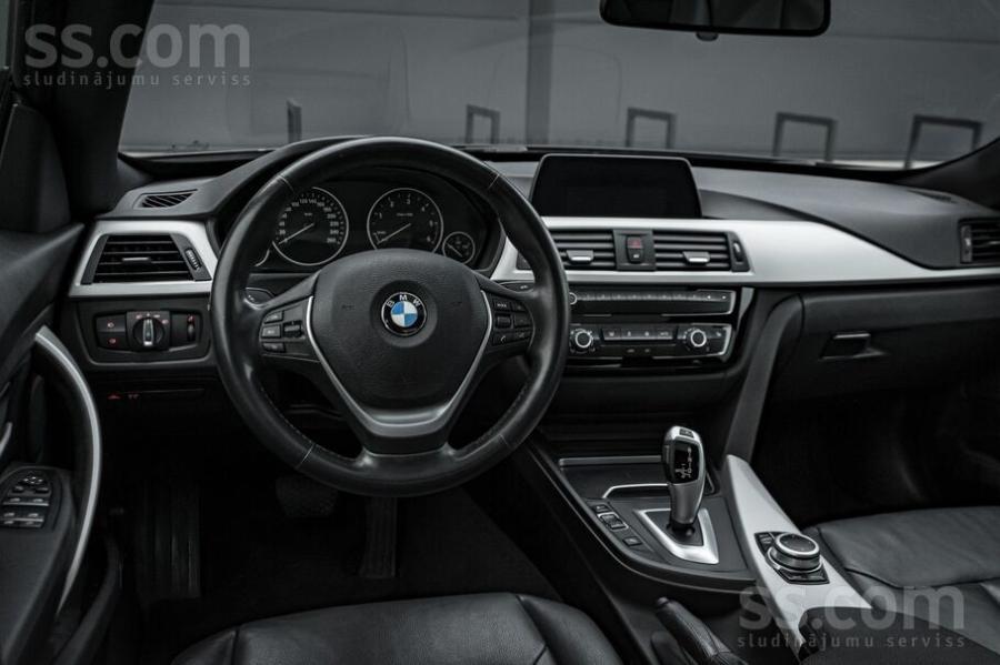 Black BMW 318 2020 in Riga, with an engine capacity of 2.00 L and mileage of 160 thousand km for 16990 €, photo 17 on AUTOMOTO.COM.LV