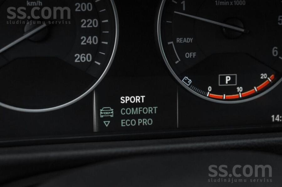 Black BMW 318 2020 in Riga, with an engine capacity of 2.00 L and mileage of 160 thousand km for 16990 €, photo 19 on AUTOMOTO.COM.LV