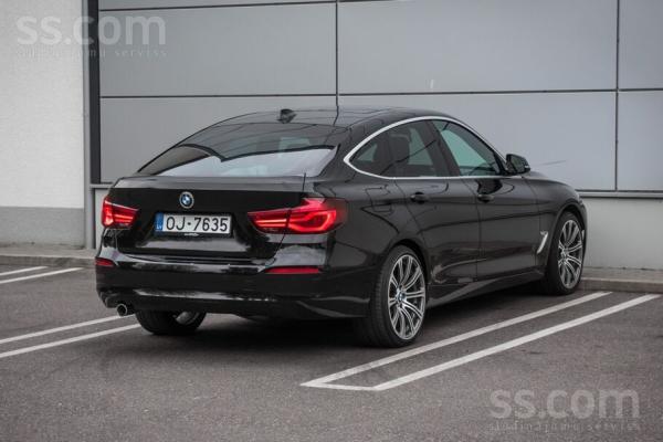 Black BMW 318 2020 in Riga, with an engine capacity of 2.00 L and mileage of 160 thousand km for 15990 €, photo 6 on AUTOMOTO.COM.LV