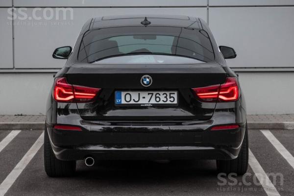 Black BMW 318 2020 in Riga, with an engine capacity of 2.00 L and mileage of 160 thousand km for 15990 €, photo 7 on AUTOMOTO.COM.LV