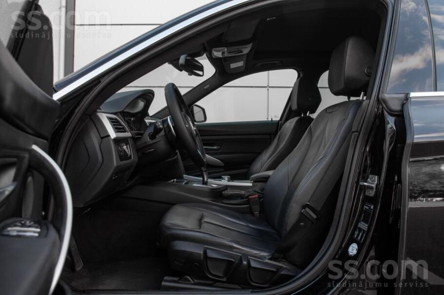 Black BMW 318 2020 in Riga, with an engine capacity of 2.00 L and mileage of 160 thousand km for 15990 €, photo 9 on AUTOMOTO.COM.LV