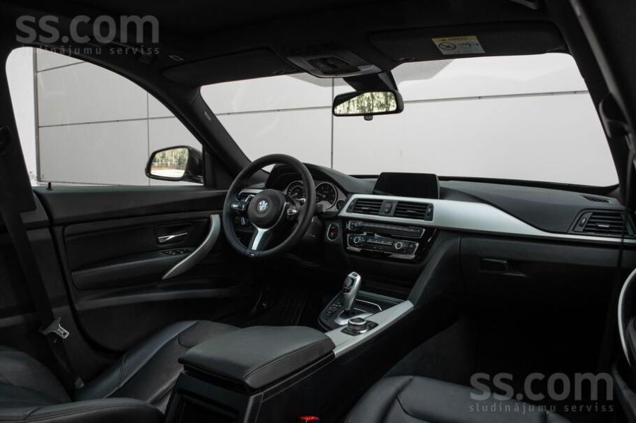 Black BMW 318 2020 in Riga, with an engine capacity of 2.00 L and mileage of 160 thousand km for 15990 €, photo 15 on AUTOMOTO.COM.LV