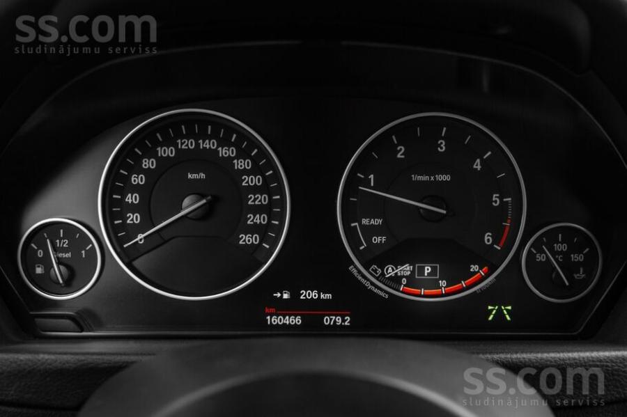 Black BMW 318 2020 in Riga, with an engine capacity of 2.00 L and mileage of 160 thousand km for 15990 €, photo 19 on AUTOMOTO.COM.LV