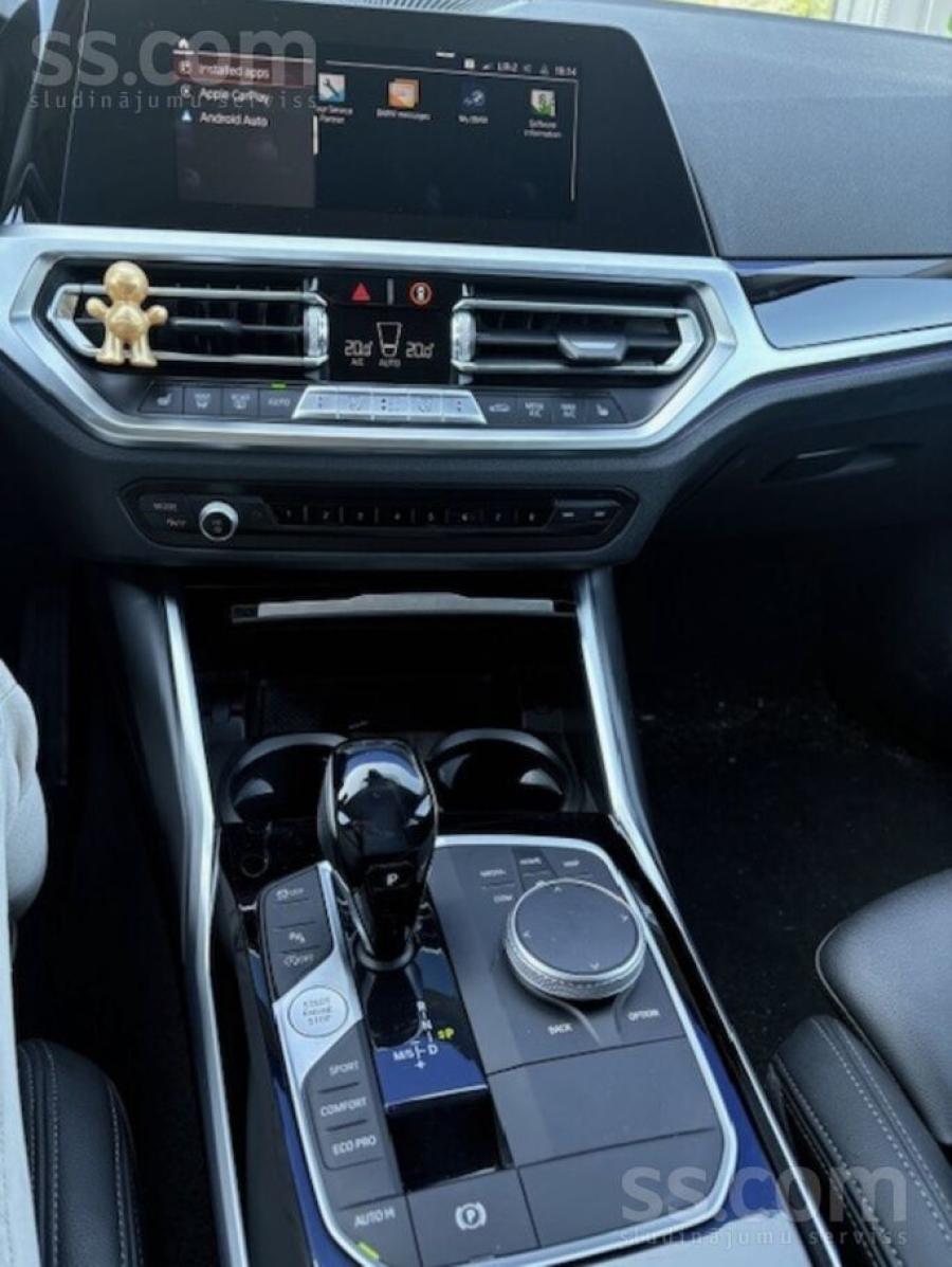 Melns BMW 318 2021 Ogre, ar dzinēja tilpumu 2.00 L un nobraukumu 161 tūkst. km par 25000 €, foto 6 vietnē AUTOMOTO.COM.LV