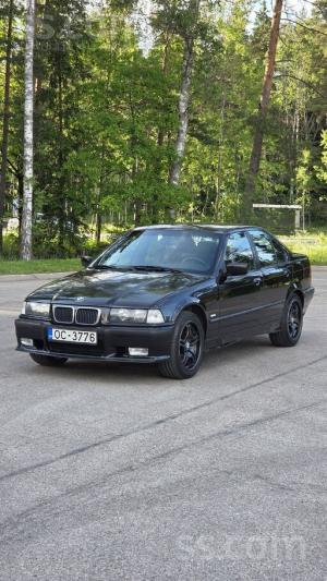 Черный БМВ 318 1996 в Рига, объемом двигателя 1.80 л и пробегом 293 тыс. км за 3350 €, фото  на AUTOMOTO.COM.LV