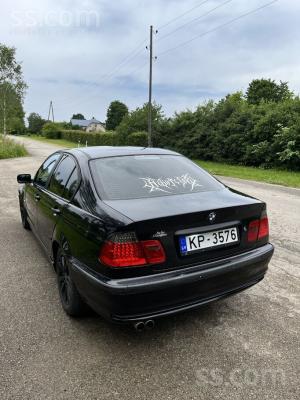 Black BMW 318 1999 in Riga, with an engine capacity of 1.90 L and mileage of 394 thousand km for 2650 €, photo 5 on AUTOMOTO.COM.LV