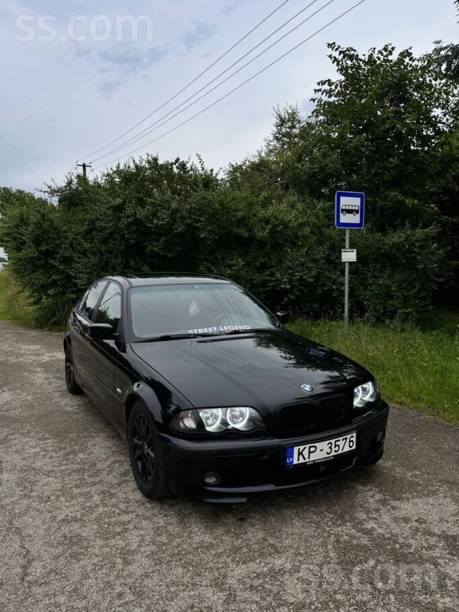 Black BMW 318 1999 in Riga, with an engine capacity of 1.80 L and mileage of 0 thousand km for 2650 €, photo 3 on AUTOMOTO.COM.LV