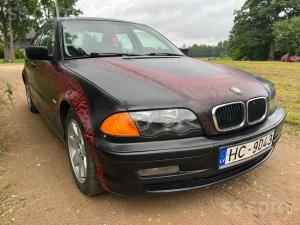Black BMW 318 2000 in Cesis, with an engine capacity of 1.90 L and mileage of 339 thousand km for 1250 €, photo  on AUTOMOTO.COM.LV