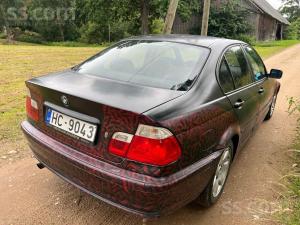 Black BMW 318 2000 in Cesis, with an engine capacity of 1.90 L and mileage of 339 thousand km for 1250 €, photo 3 on AUTOMOTO.COM.LV