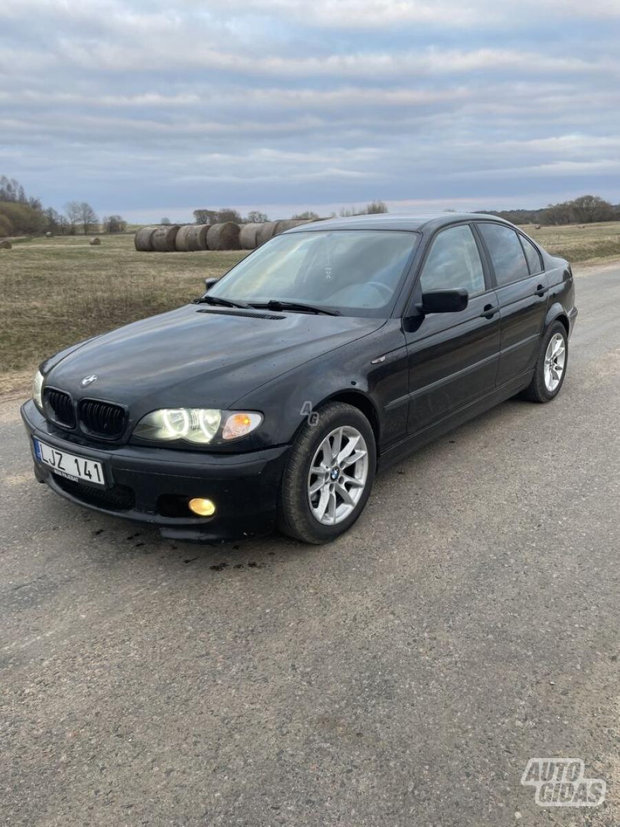 Melns BMW 318 2002 Tauragė, ar dzinēja tilpumu 2.00 L un nobraukumu 336 tūkst. km par 1400 €, foto 3 vietnē AUTOMOTO.COM.LV