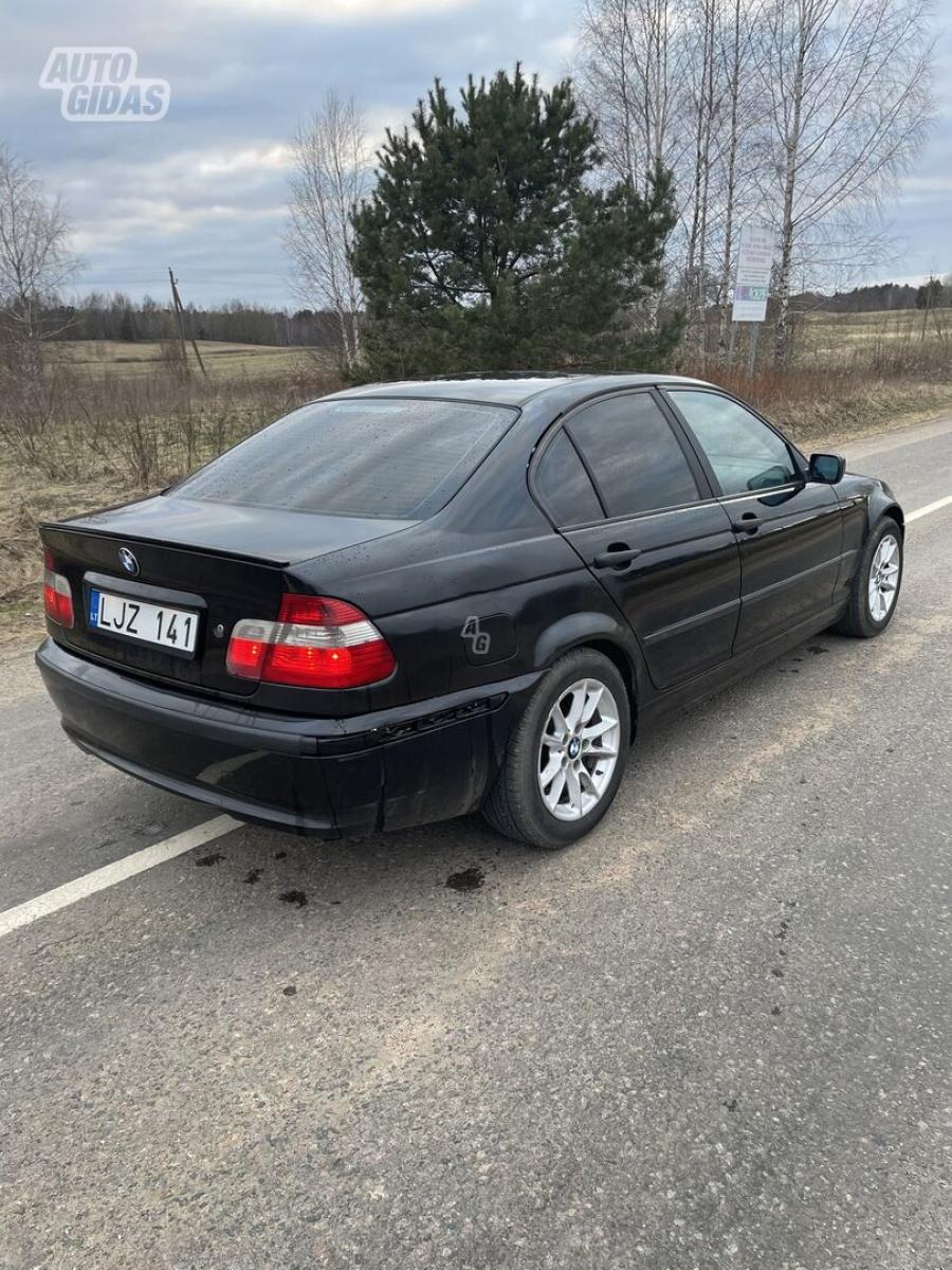 Melns BMW 318 2002 Tauragė, ar dzinēja tilpumu 2.00 L un nobraukumu 336 tūkst. km par 1400 €, foto 8 vietnē AUTOMOTO.COM.LV