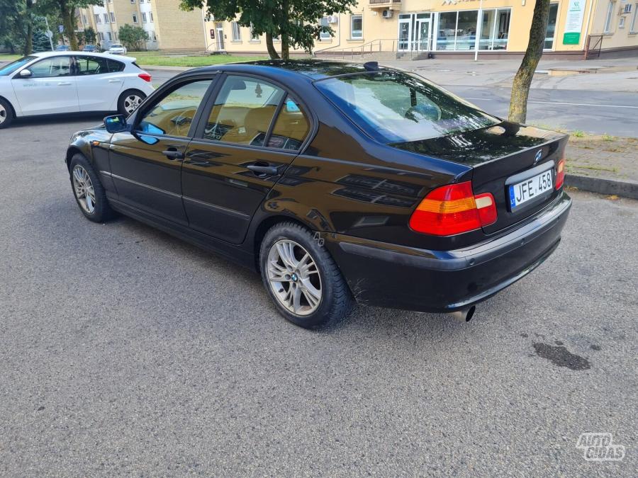 Melns BMW 318 2002 Panevēža, ar dzinēja tilpumu 2.00 L un nobraukumu 246 tūkst. km par 1650 €, foto 14 vietnē AUTOMOTO.COM.LV