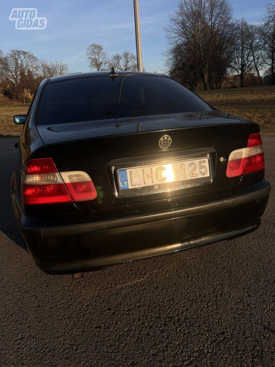 Black BMW 318 2003 in Klaipeda, with an engine capacity of 2.00 L and mileage of 362 thousand km for 1450 €, photo 5 on AUTOMOTO.COM.LV