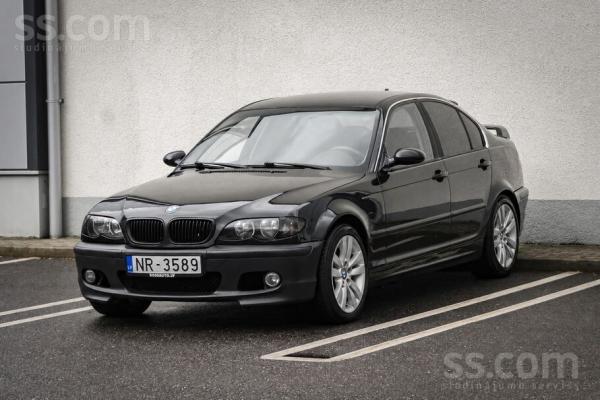 Melns BMW 318 2003 Rīga, ar dzinēja tilpumu 2.00 L un nobraukumu 332 tūkst. km par 2950 €, foto 1 vietnē AUTOMOTO.COM.LV