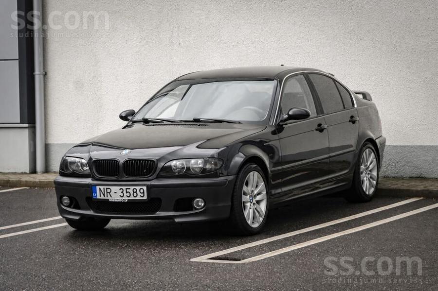 Melns BMW 318 2003 Rīga, ar dzinēja tilpumu 2.00 L un nobraukumu 332 tūkst. km par 2950 €, foto 1 vietnē AUTOMOTO.COM.LV