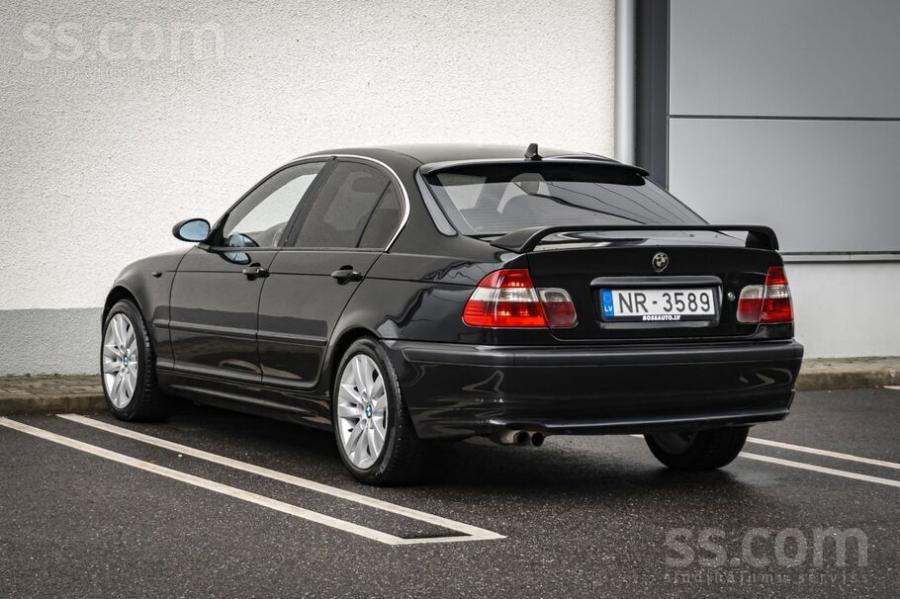 Melns BMW 318 2003 Rīga, ar dzinēja tilpumu 2.00 L un nobraukumu 332 tūkst. km par 2950 €, foto 7 vietnē AUTOMOTO.COM.LV