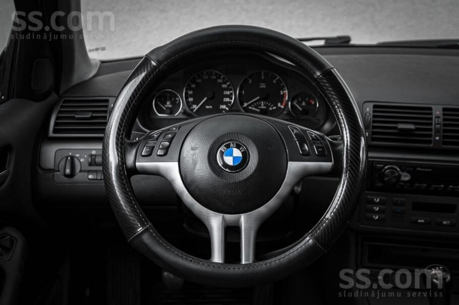 Melns BMW 318 2003 Rīga, ar dzinēja tilpumu 2.00 L un nobraukumu 332 tūkst. km par 2950 €, foto 16 vietnē AUTOMOTO.COM.LV